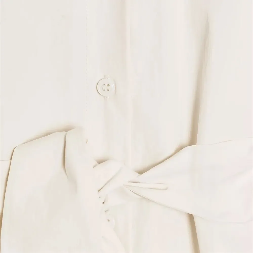 Zara | Dresses | Zarazw Collection Balloon Sleeve Shirt Dress | Poshmark